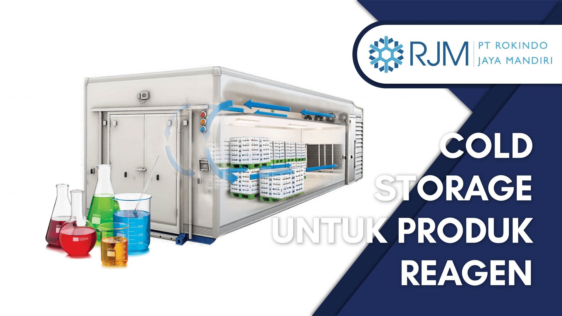 Cold Storage untuk Produk Reagen - Rokindo Jaya Mandiri